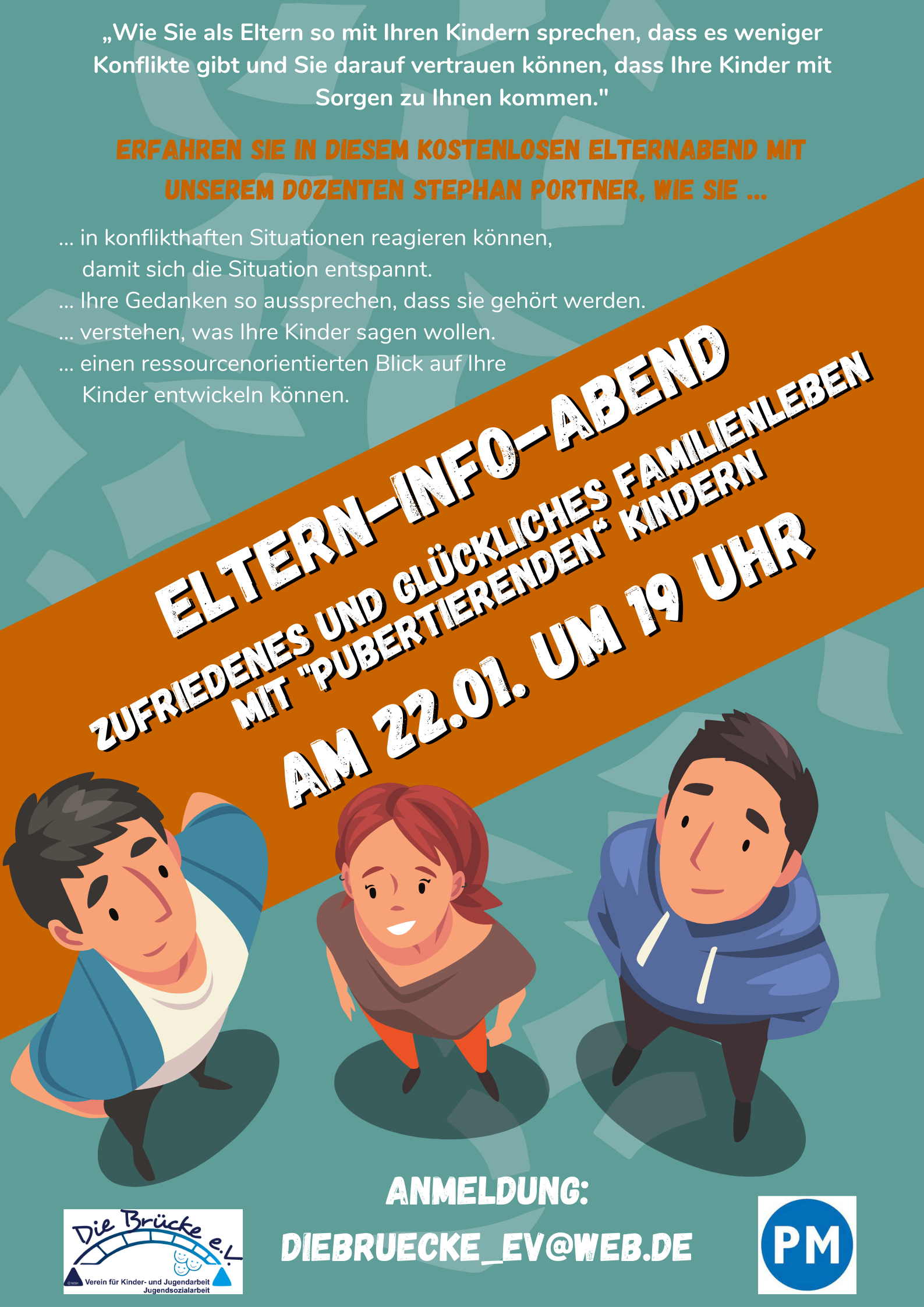 Elterninfoabend zur Pubertät - Die Brücke e.V. Nuthetal